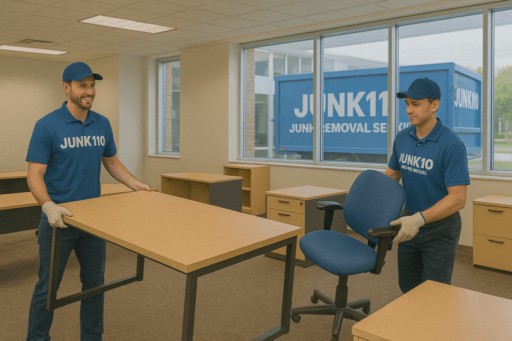 Office Clean Out Dallas - JUNK 110 Junk Removal Company